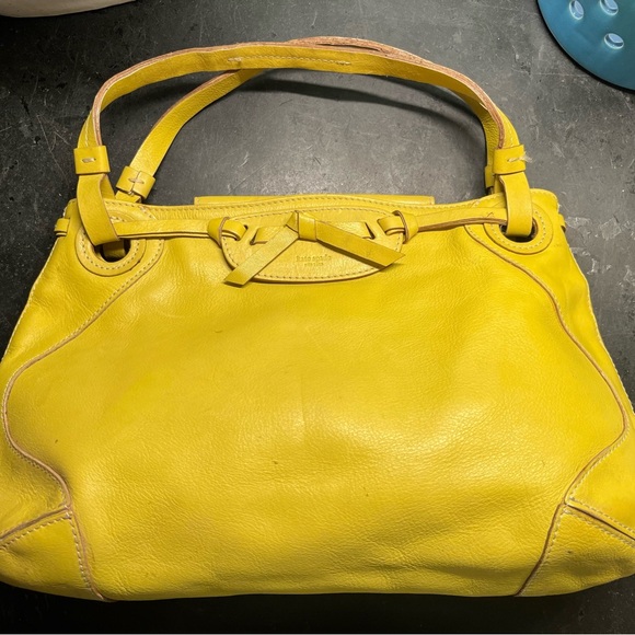 kate spade | Bags | Kate Spade Yellow Shoulder Bag Made In Italy | Poshmark